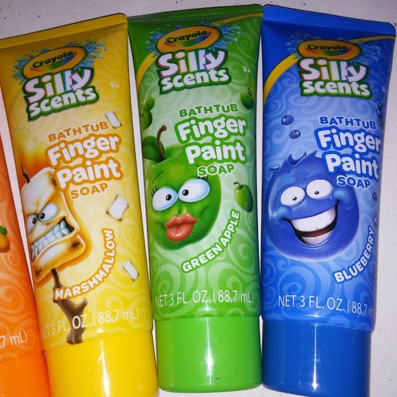 Crayola | Bath, Skin & Hair | Set Of 5 Crayola Bath Tub Finger Paint ...